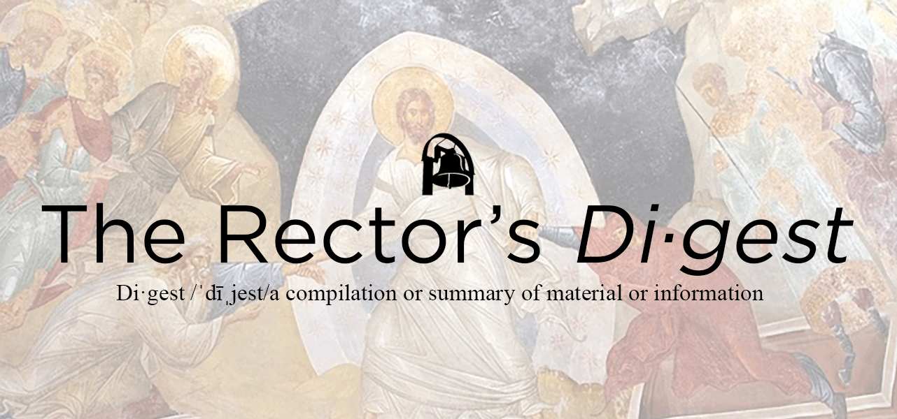 The One about Unity – The Rector's Digest